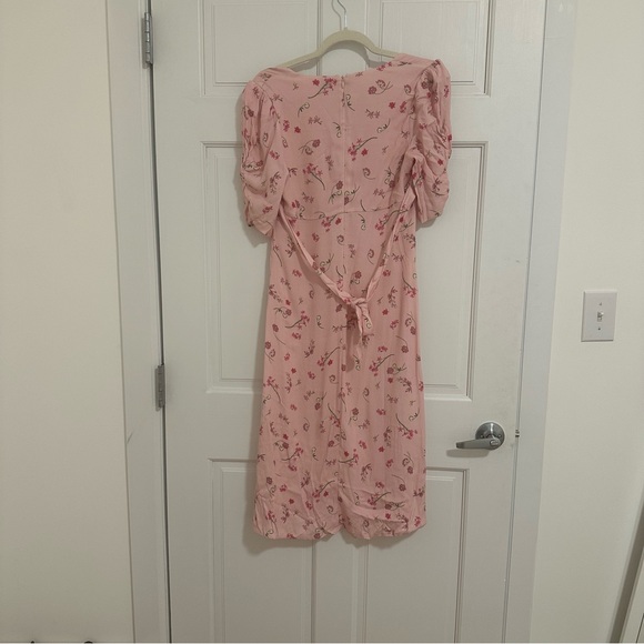 Aritzia | Dresses | Aritzia Wilford Pink Floral Maxi Dress | Poshmark